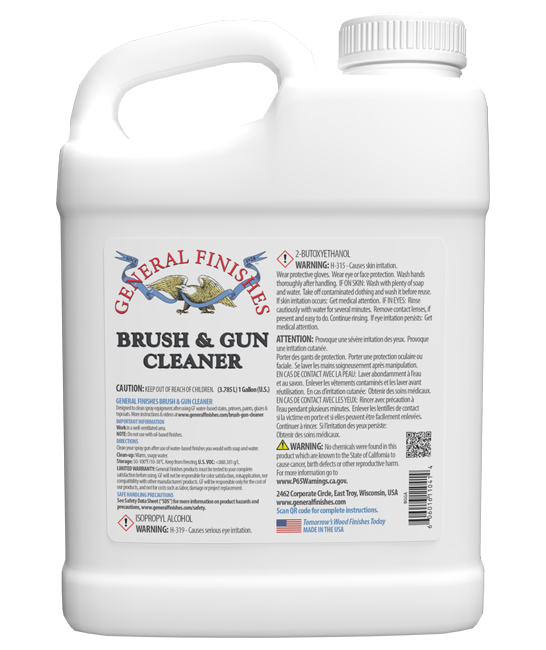 HVLP Spray Gun Cleaner For Water-Based Paints & Stains | General Finishes