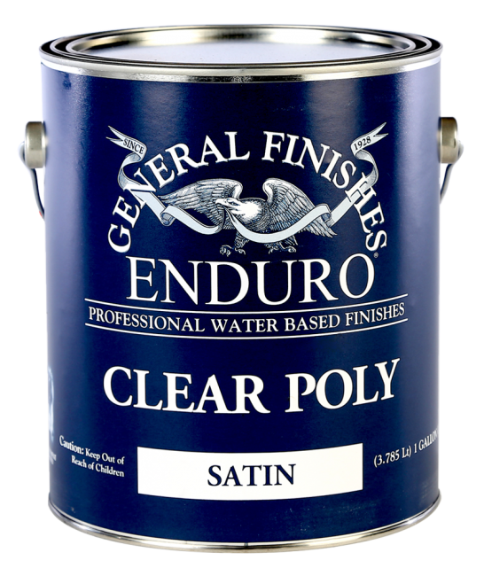Enduro Clear Polyurethane Water Based Topcoat | General Finishes