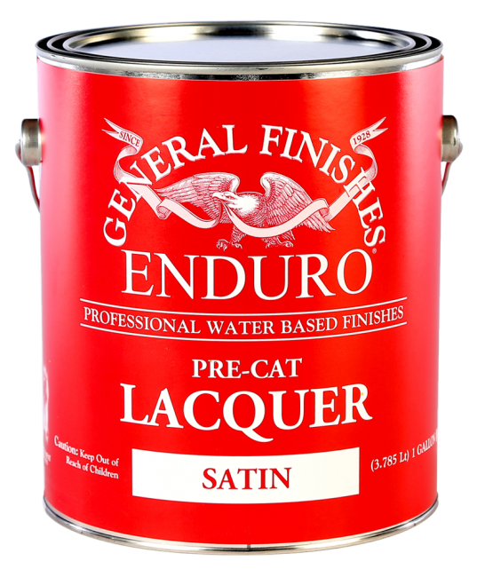 Enduro Pre Cat Lacquer: Water Based Finish | General Finishes