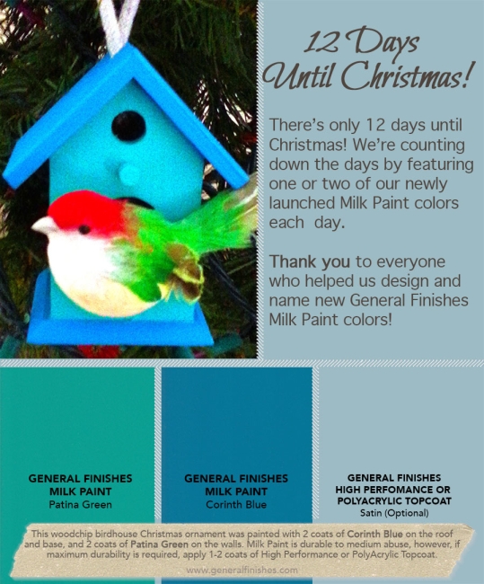 12 Days 'til Christmas - Featuring General Finishes New Milk Paint ...