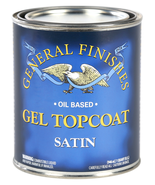 Gel Topcoat: Oil Based Urethane | General Finishes Gel Topcoat: Oil Based Urethane | General Finishes